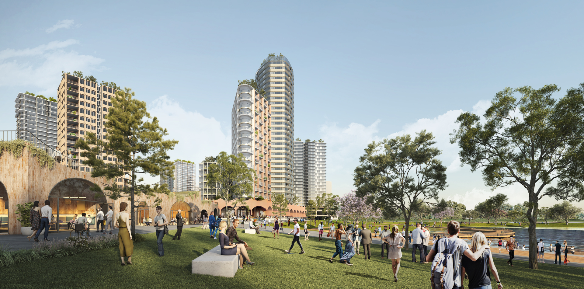 Moore Point Masterplan - SJB