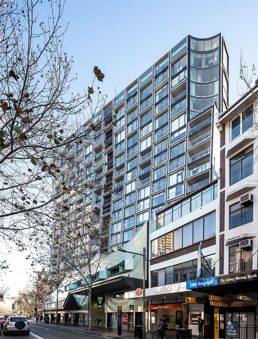 Darlinghurst Road and Victoria Street - SJB