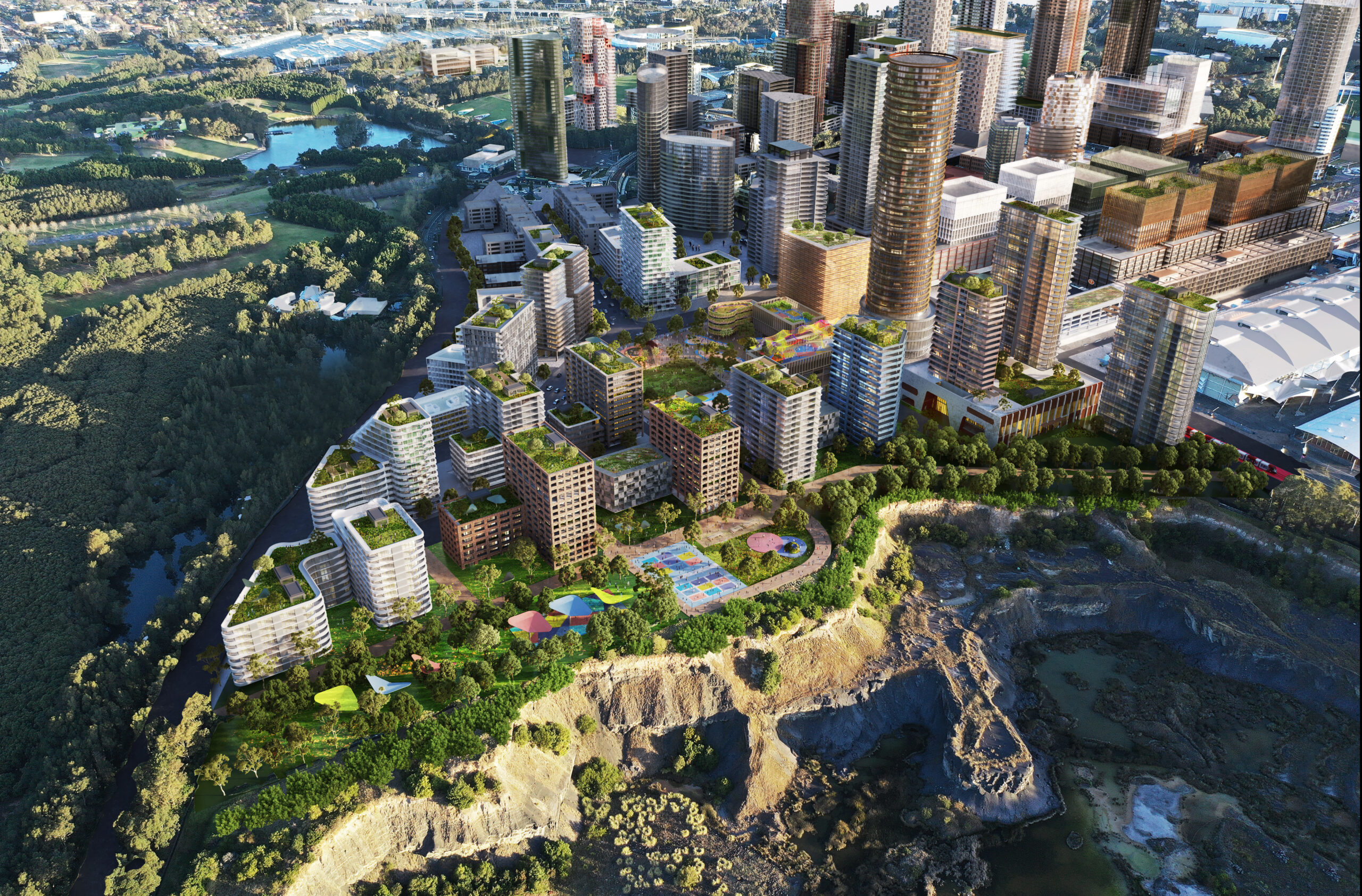 Sydney Olympic Park Master Plan 2050 - SJB